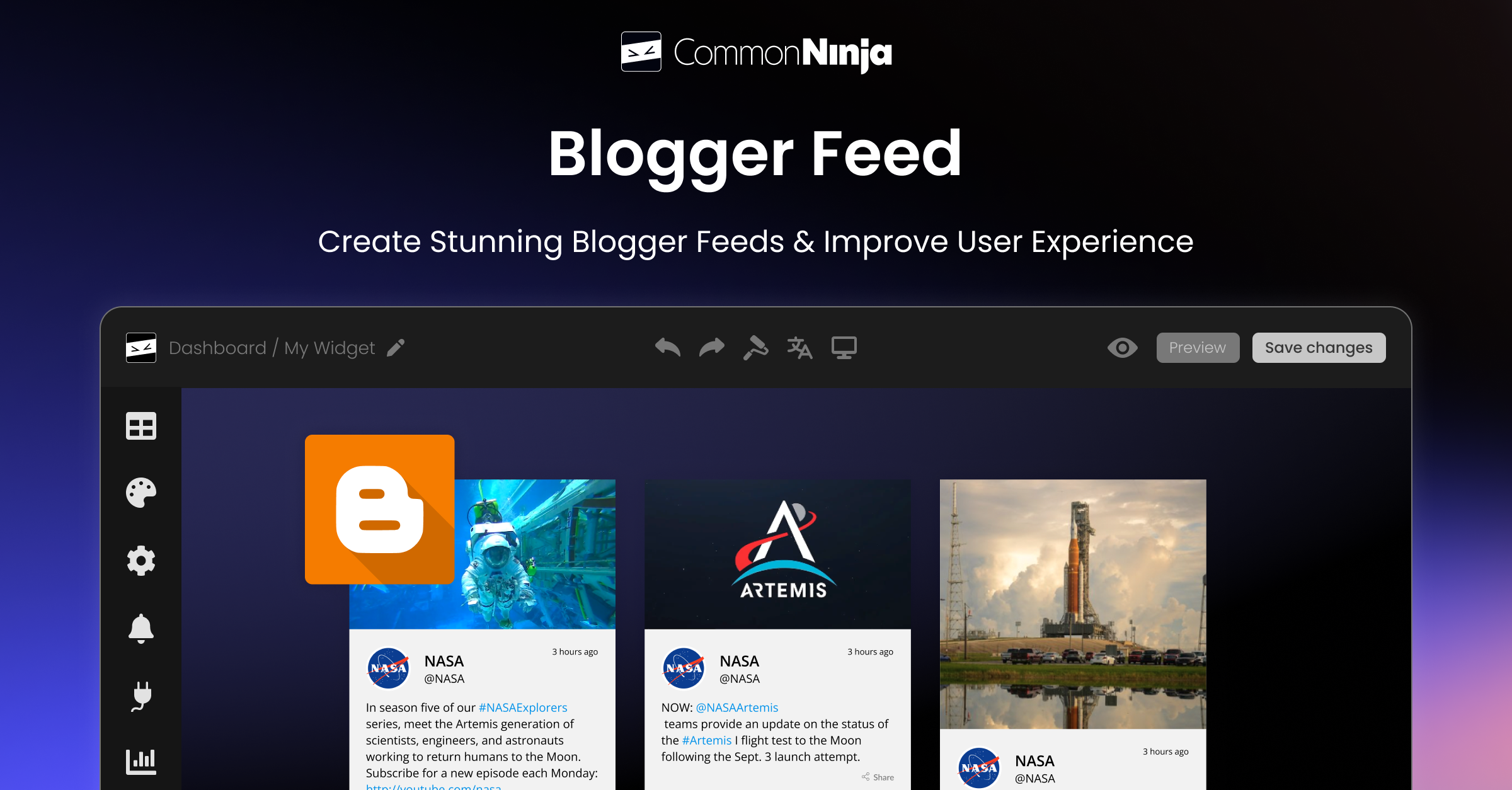 Blogger Feed app for Umbraco - Free & Easy to Use