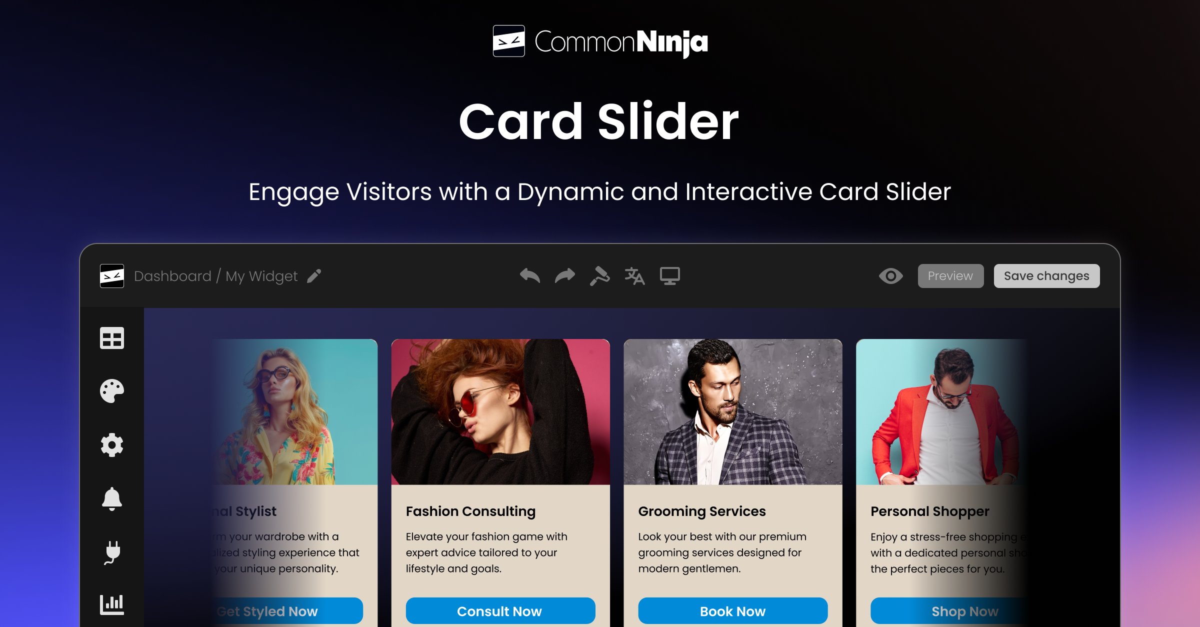 Card Slider widget for VTEX