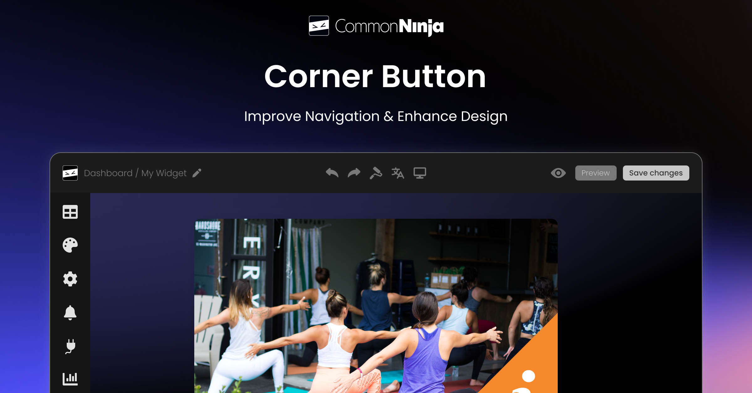 Corner Button Templates for Microsoft Power Pages