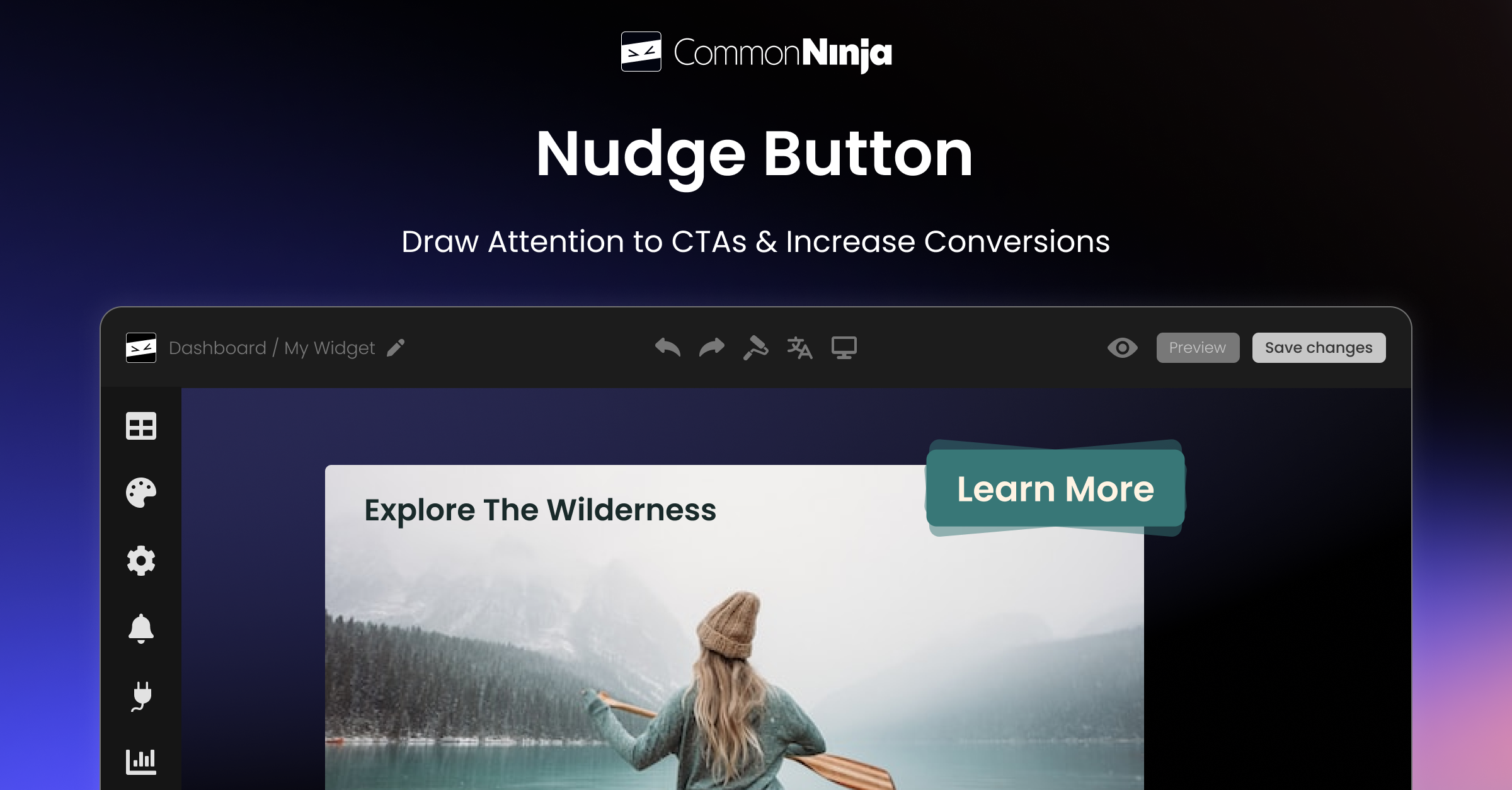 Nudge Button Examples for Lovable
