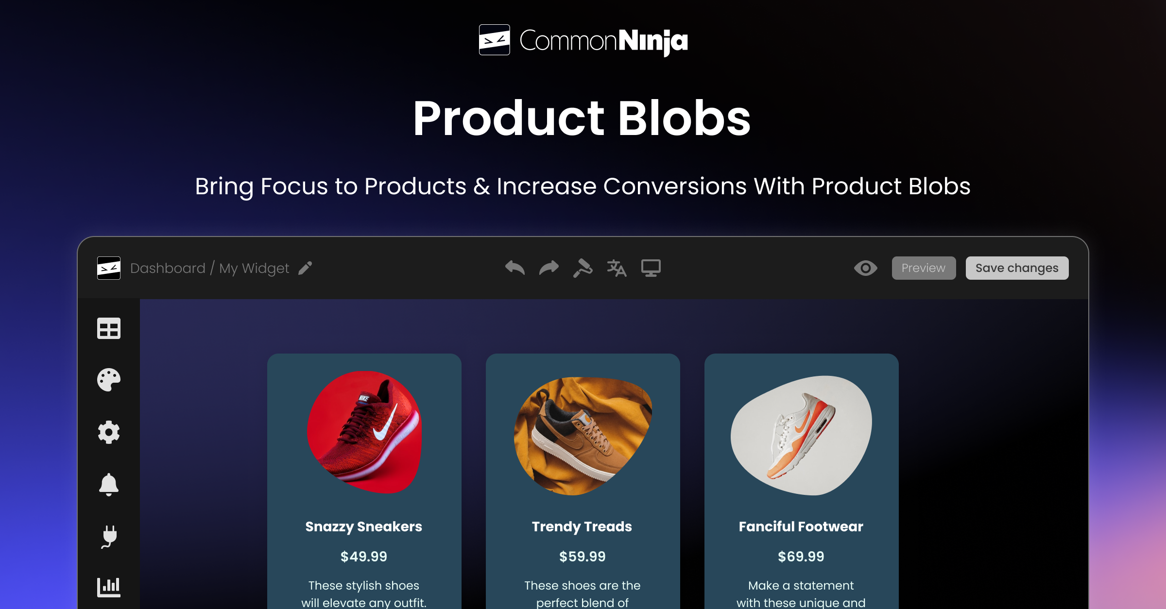 Product Blobs Examples for Finalsite