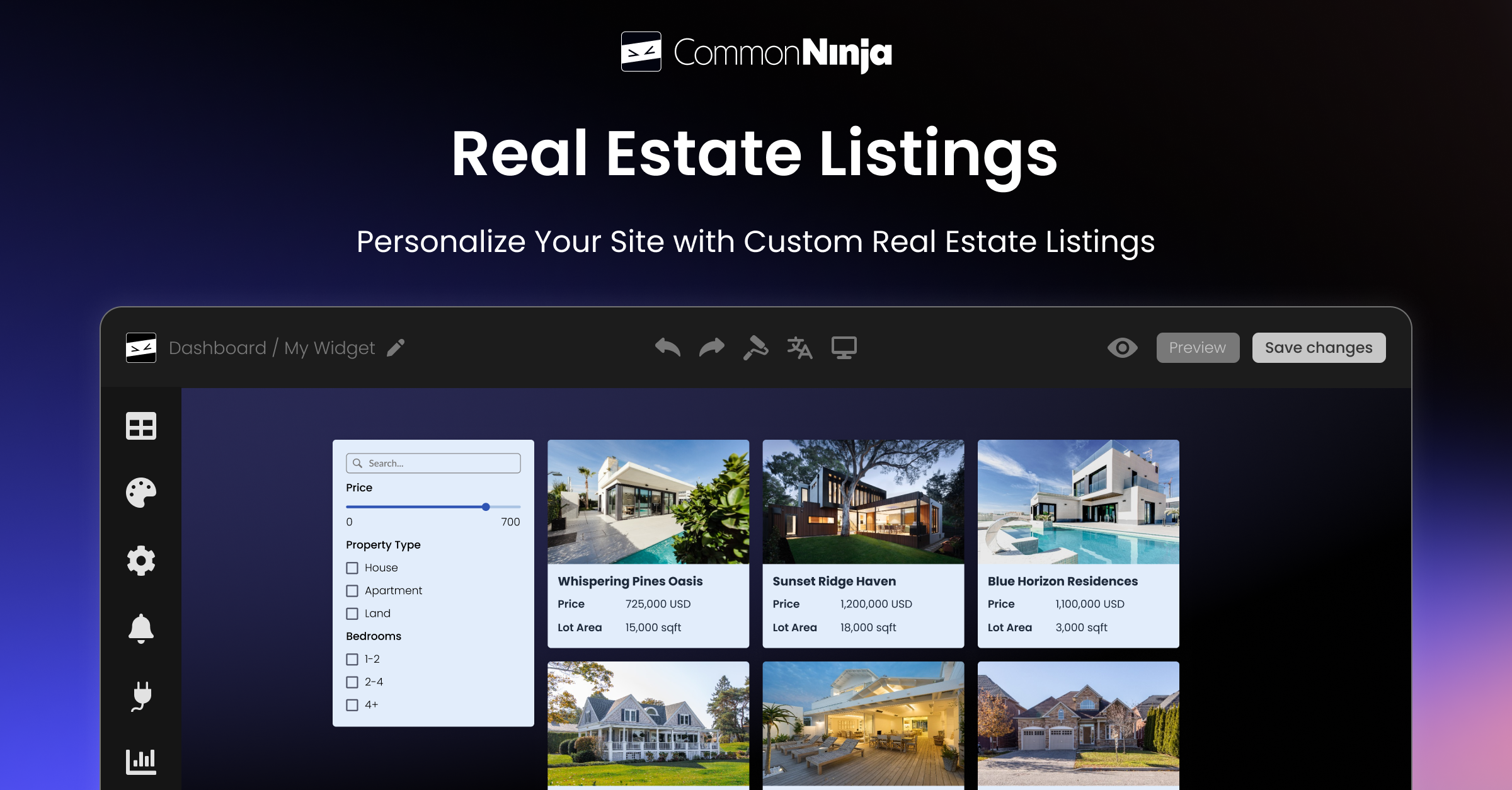 Webflow Real Estate Listings plugin