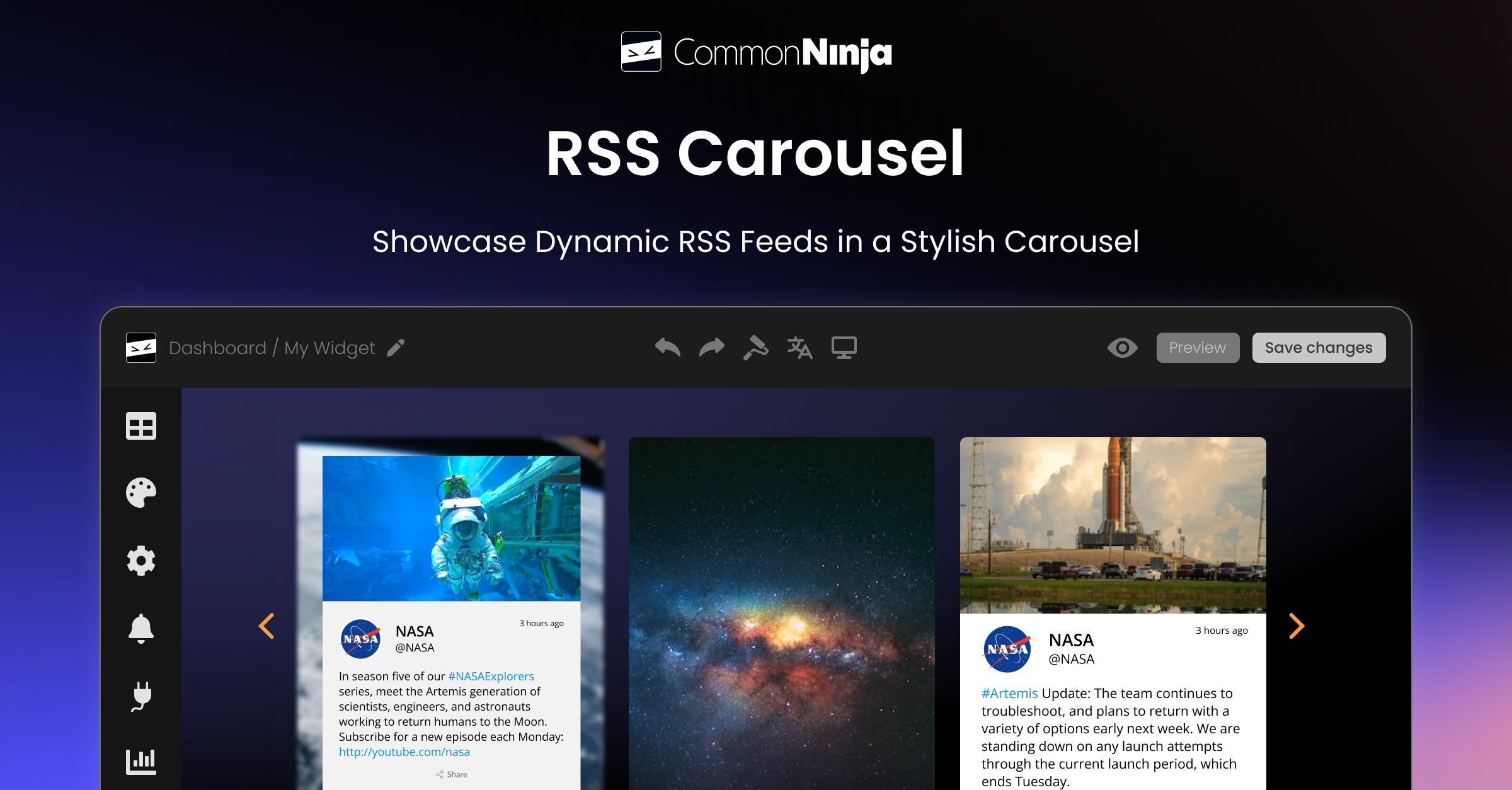 RSS Feed Carousel