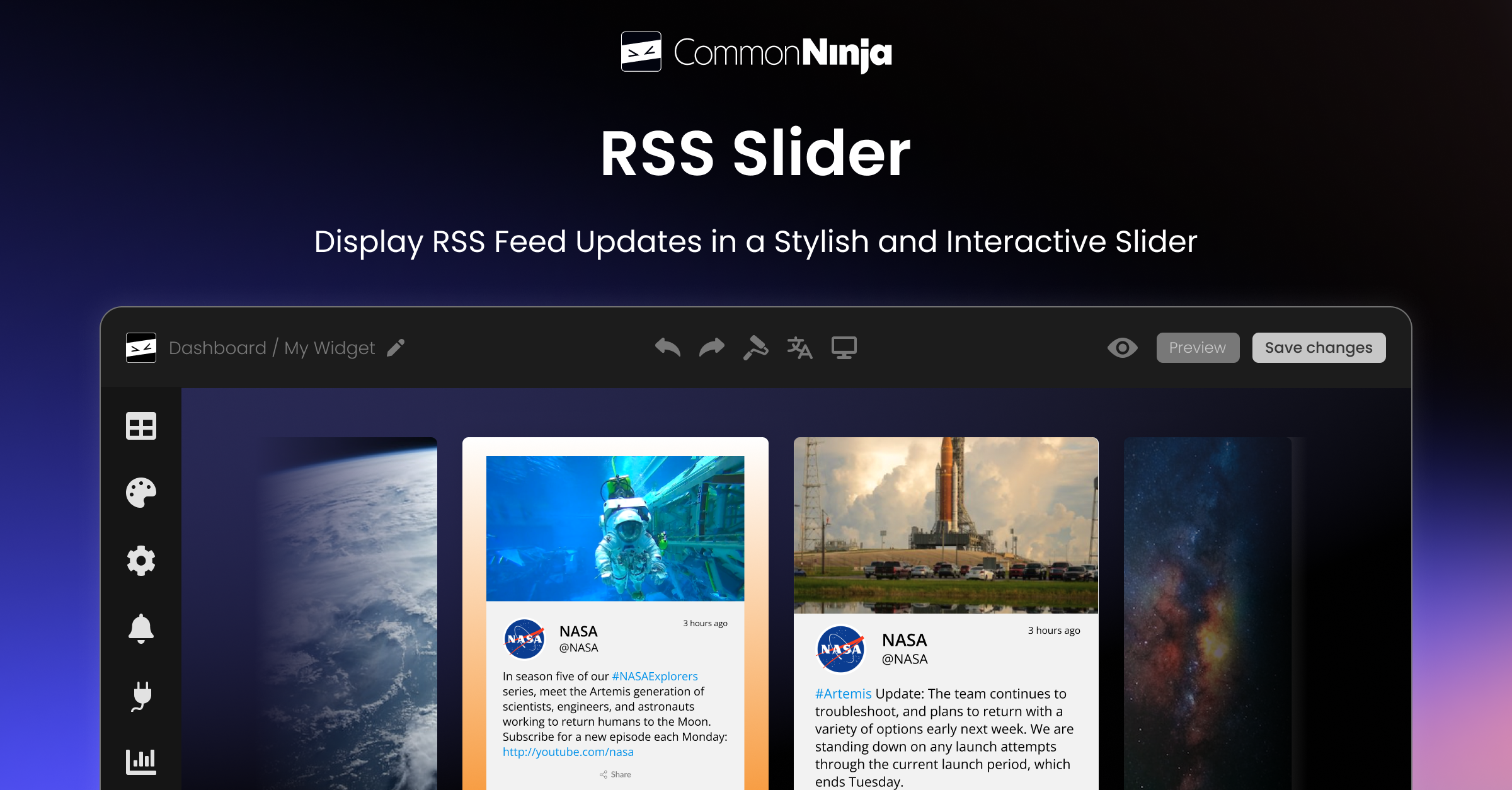 RSS Feed Slider