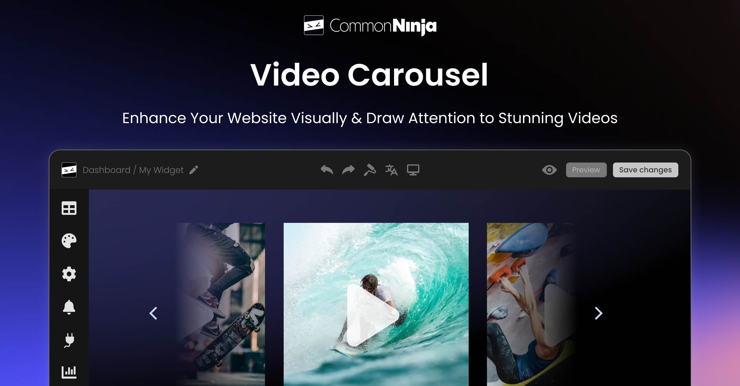 Video Carousel Widget - Free & Works on Any Website