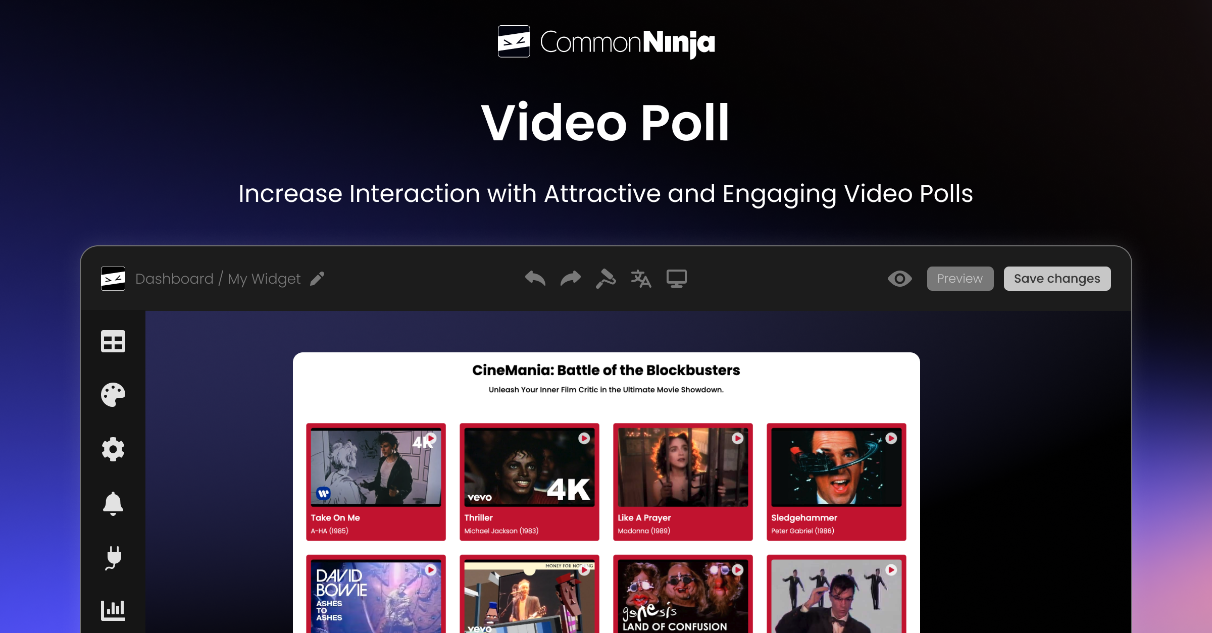 Video Poll Examples for Lovable