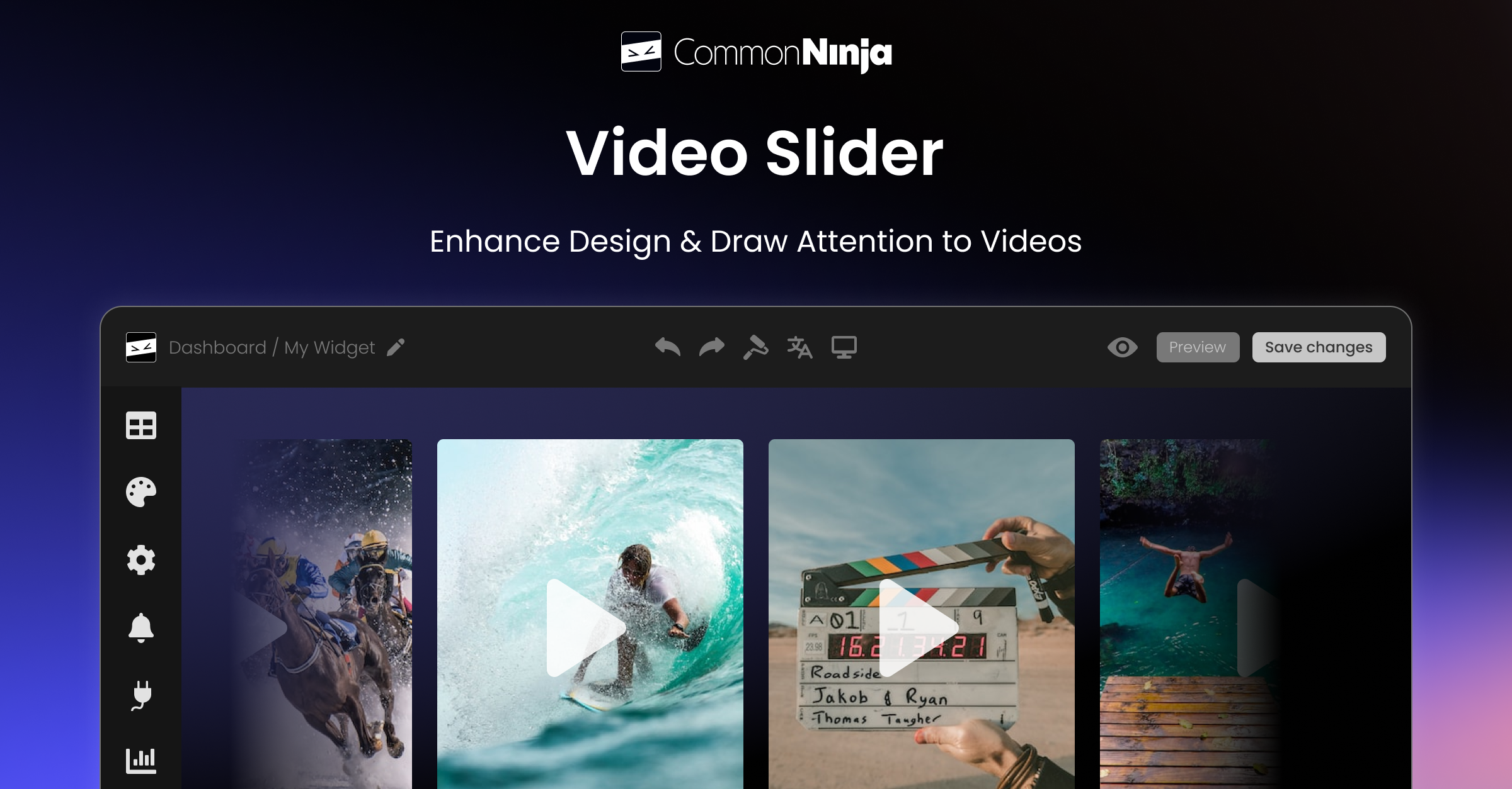 Video Slider - Free & Works on Any Website
