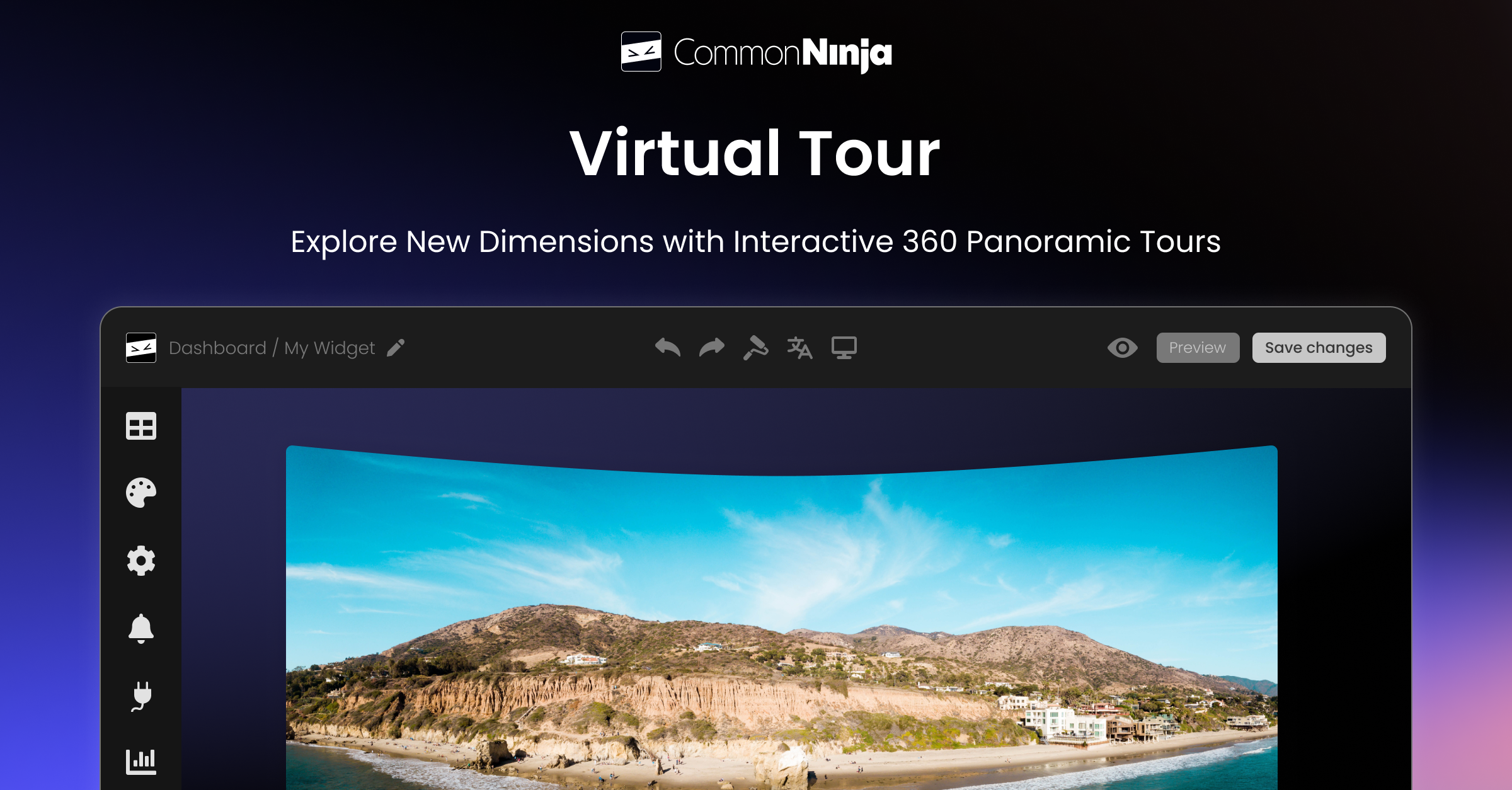 Virtual Tour Templates for GoDaddy Website Builder